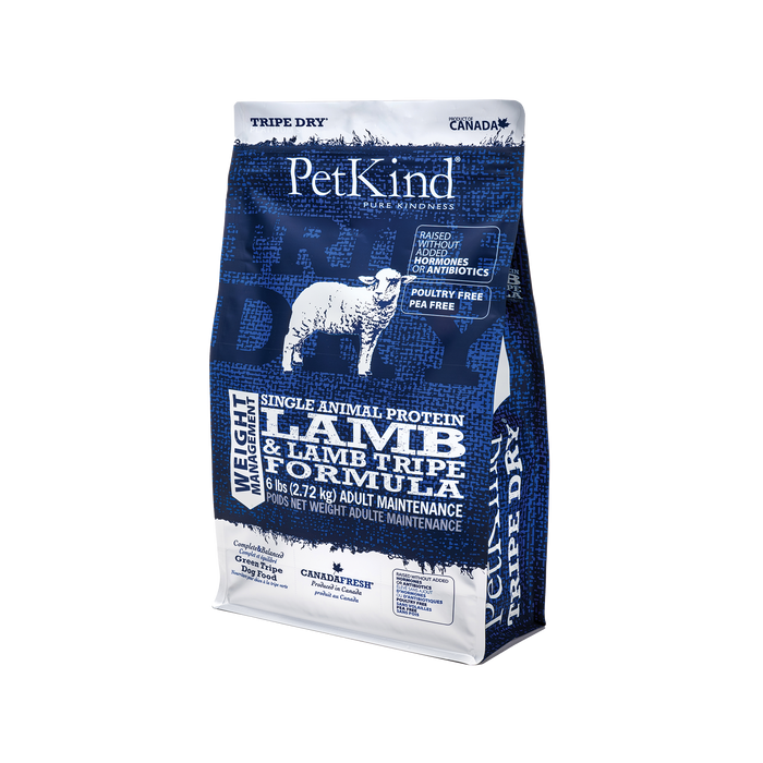 Tripe Dry – Single Animal Protein Lamb & Lamb Tripe Formula Weight Man