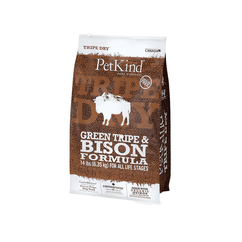 Tripe Dry – Green Tripe & Bison Formula
