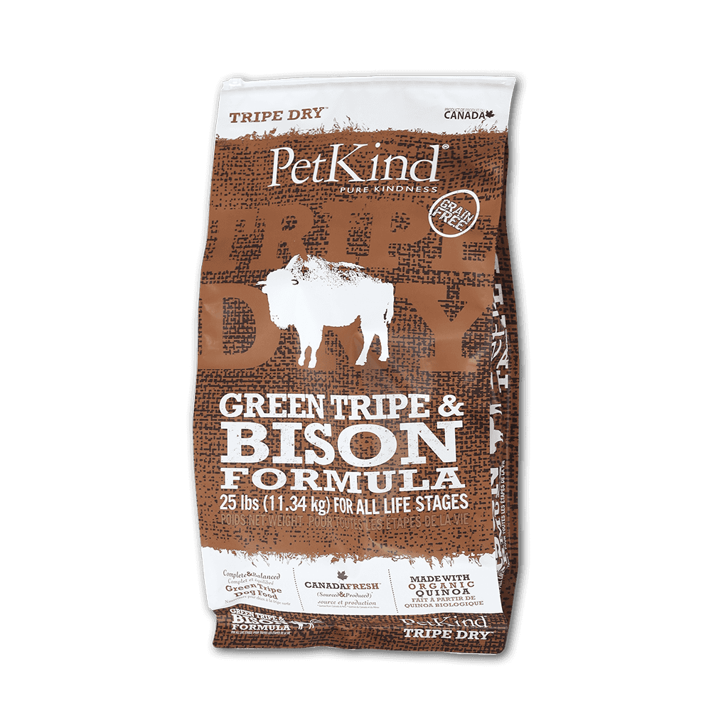 Tripe Dry – Green Tripe & Bison Formula