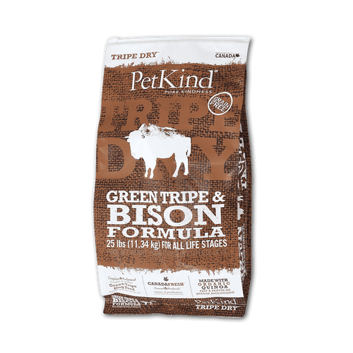 Tripe Dry – Green Tripe & Bison Formula
